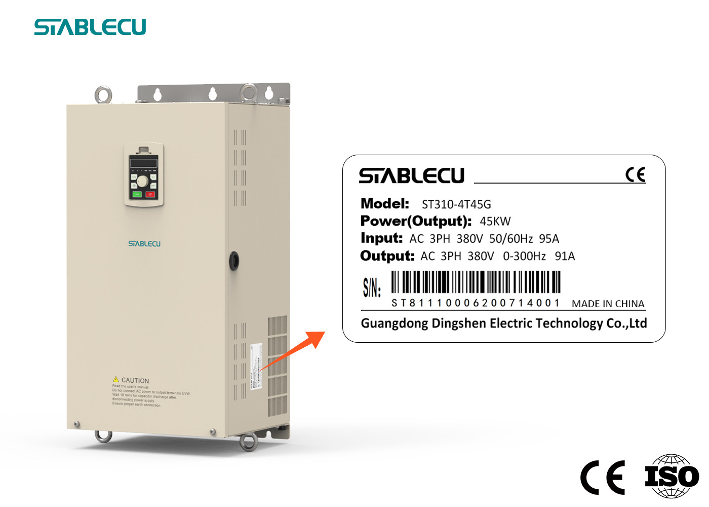 VFD Drive 1.5KW Three-Phase AC Motor VFD - 220V Variable Frequency ...